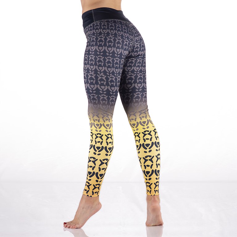 RUSTIC ORNAMENTS YOGA LEGGINGS