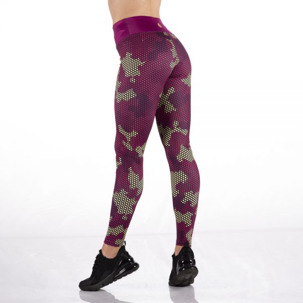 COLORFUL ARMY NET LEGGINGS