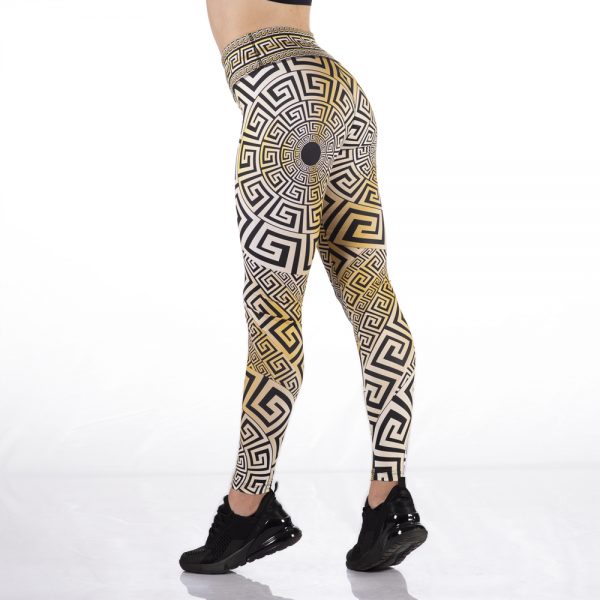 ORNAMENTIC GOLDEN LEGGINGS