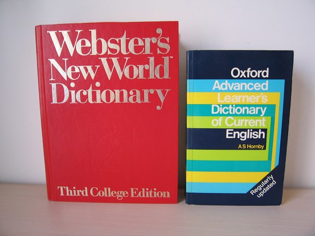 Webster`s New World Dictionary &;;;;;; Oxford Advanced