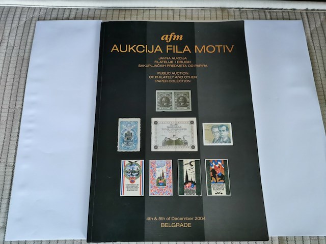 Aukcija Fila Motiv - 2004