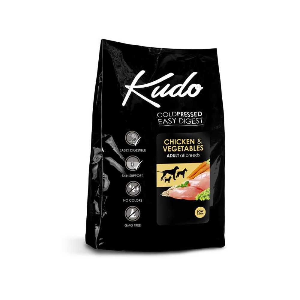 Kudo hrana za pse - Chicken and Vegetables ADULT - Low Grain 3kg