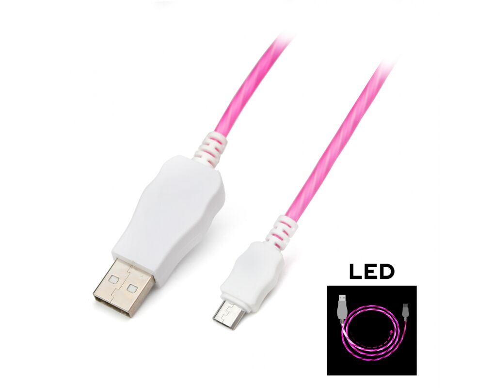 Data kabl KUCIPA K220 micro USB 1m pink