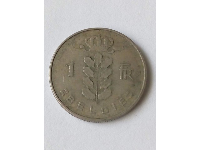 1 Franc 1956.g - Belgija -