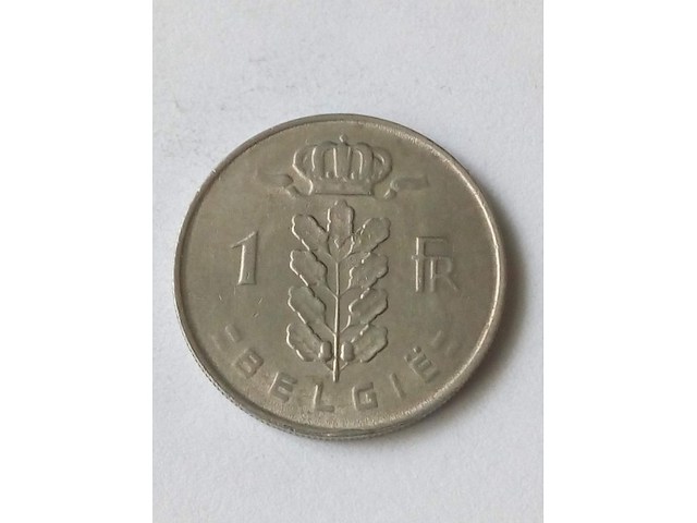 1 Franc 1967.g - Belgija - LEPA -