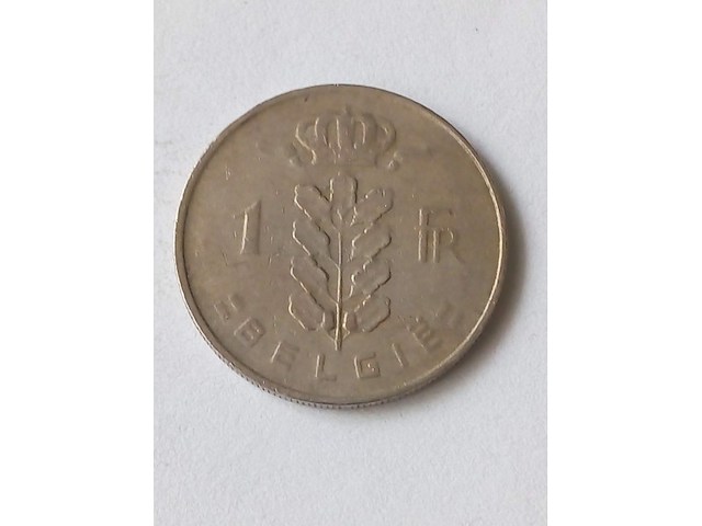 1 Franc 1968.g - Belgija -