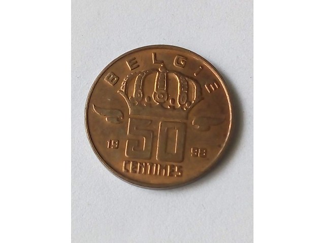 50 Centimes 1998.g - Belgija -