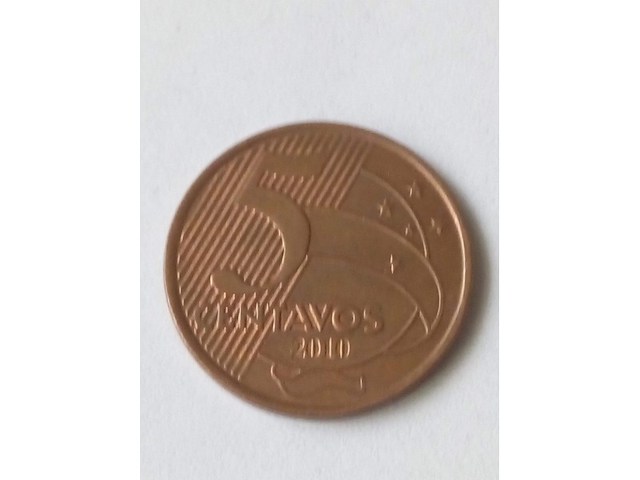 5 Centavos 2010.g - Brazil -