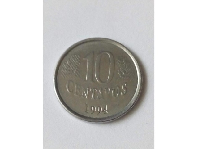 10 Centavos 1994.g - Brazil -