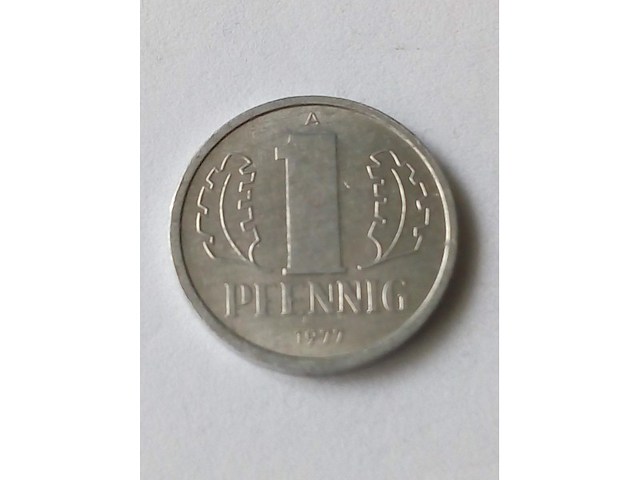 1 Pfennig 1977.g - Nemačka DDR -
