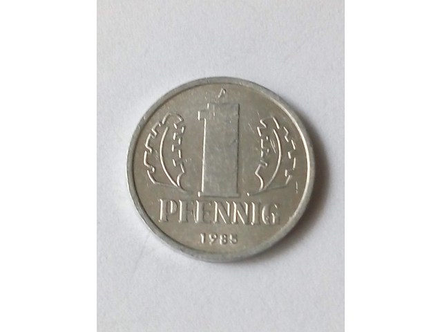 1 Pfennig 1985.g - Nemačka DDR -