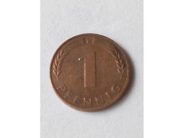 1 Pfennig D 1950.g - Nemačka -