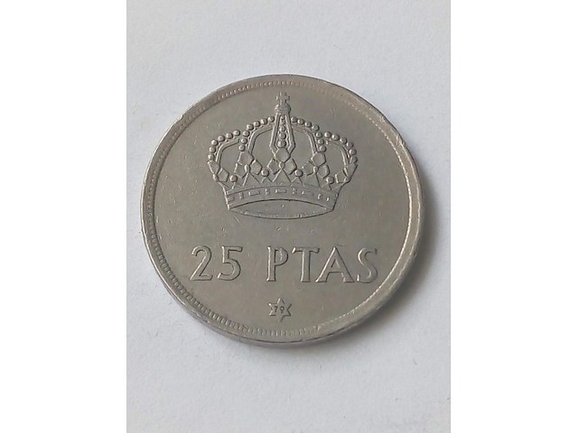 25 Ptas 1975.g - Španija - Juan Carlos -