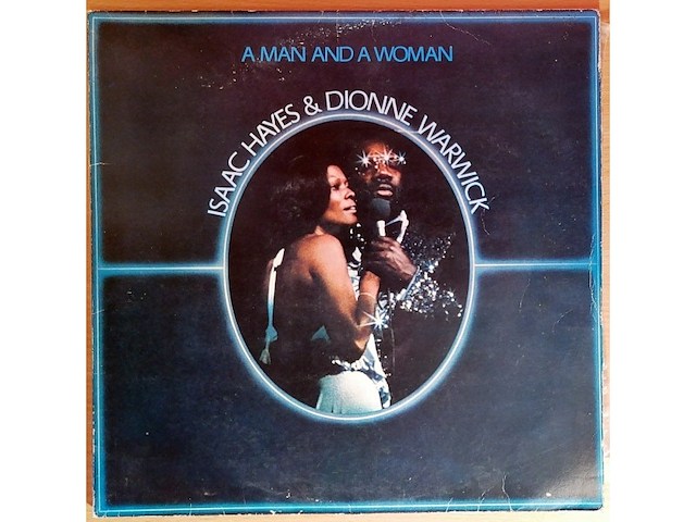 2LP ISAAC HAYES / DIONNE WARWICK - A Man (1977) odlična