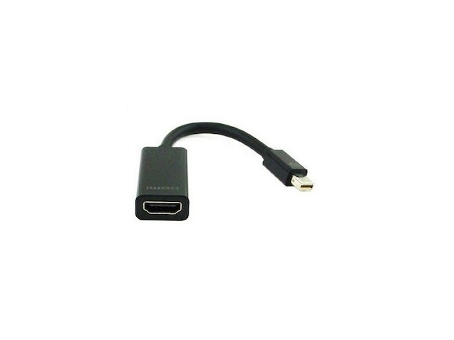 A-mDPM-HDMIF-02 Gembird Mini DisplayPort v.1.2 to HDMI adapter cable, black