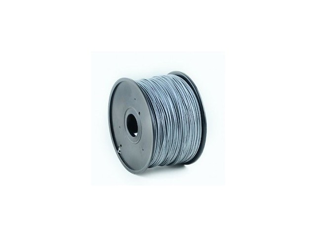 3DP-PLA1.75-01-S PLA Filament za 3D stampac 1,75mm kotur 1KG SILVER Srebrna