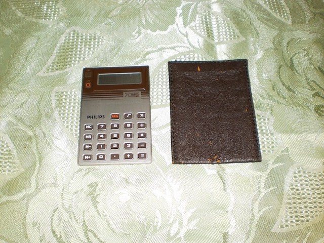 Philips V-006 LC calculator Card