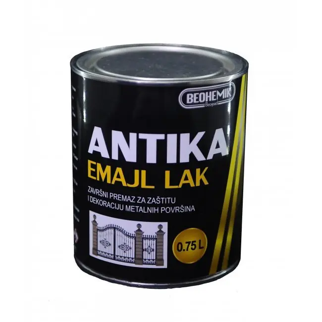 EMAJL LAK ZA METAL SIVI ZAVRŠNI 0.75L ANTIKA