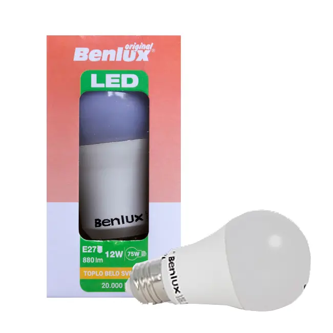 SIJALICA LED 12W 2700K E27 BENLUX