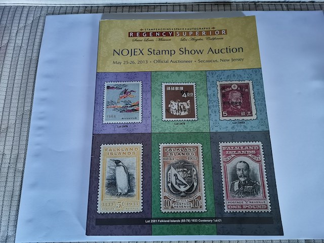 NOJEX Stamp Show Auction  25-26.5.2013