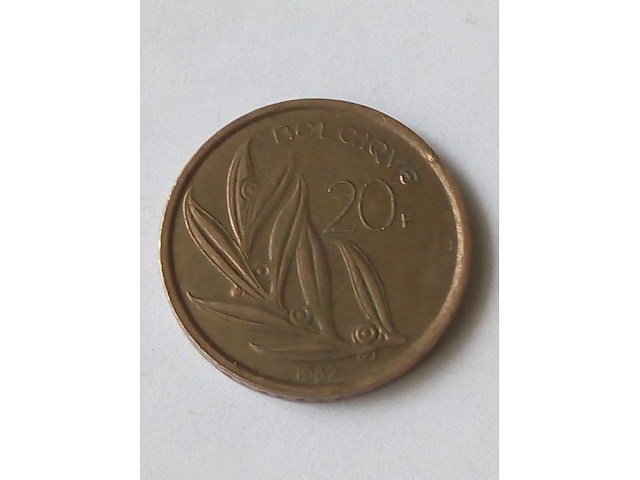 20 Franc 1982.g - Belgija -