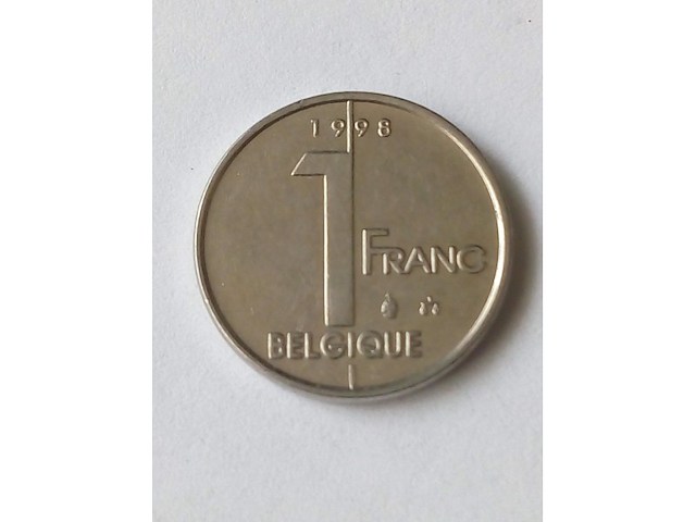 1 Franc 1998.g - Belgija - LEPA -