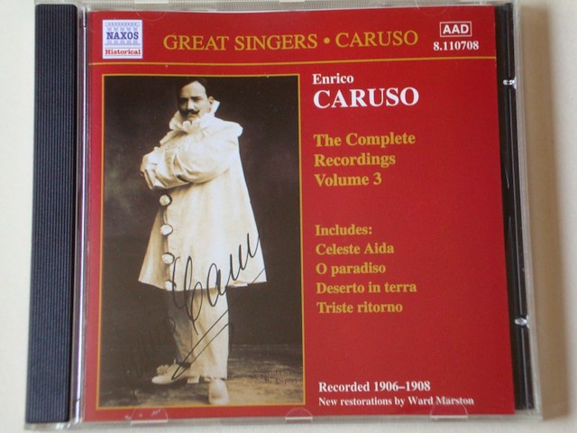 Enrico Caruso - The Complete Recordings Volume 3