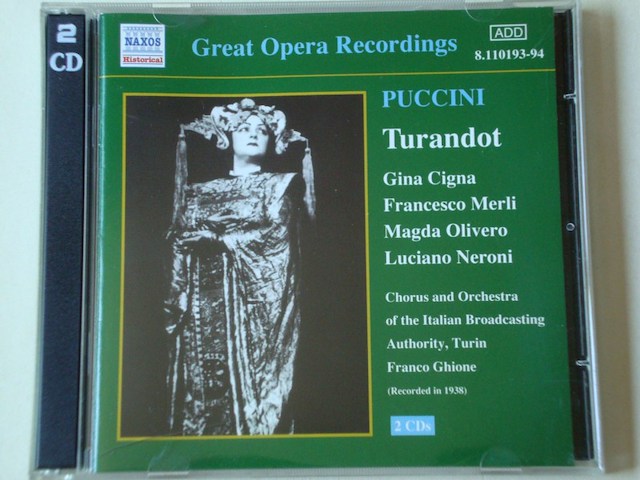 Giacomo Puccini - Turandot (2xCD)
