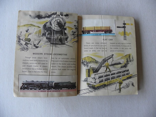 A little golden activity book: Trains stamp book