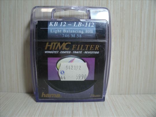 HTMC filter HAMA KB 12 - LB-112 58mm!