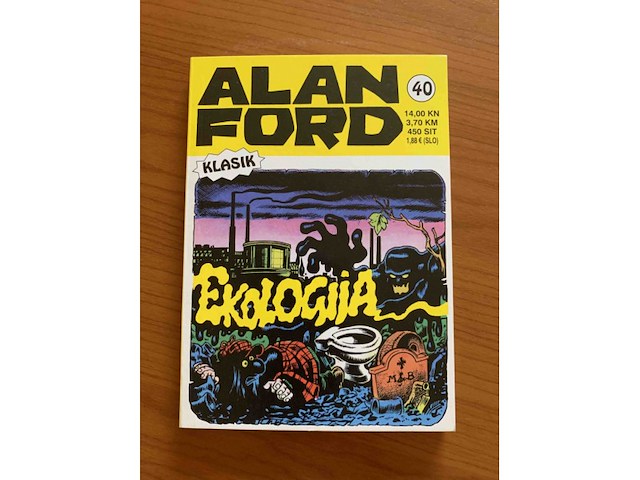 Alan Ford super klasik 40 Ekologija