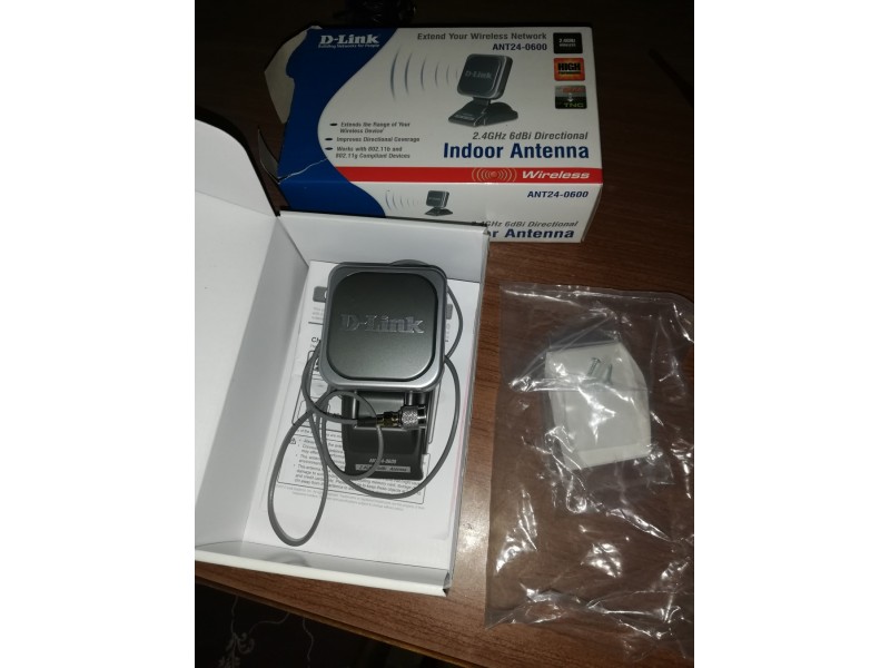 Antena wifi 2,4GHz 6dBi directional, ant24-0600