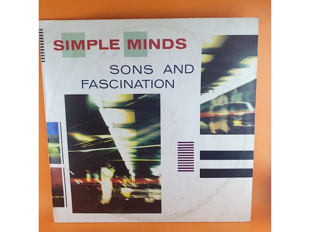 Simple Minds ‎– Sons And Fascination , LP