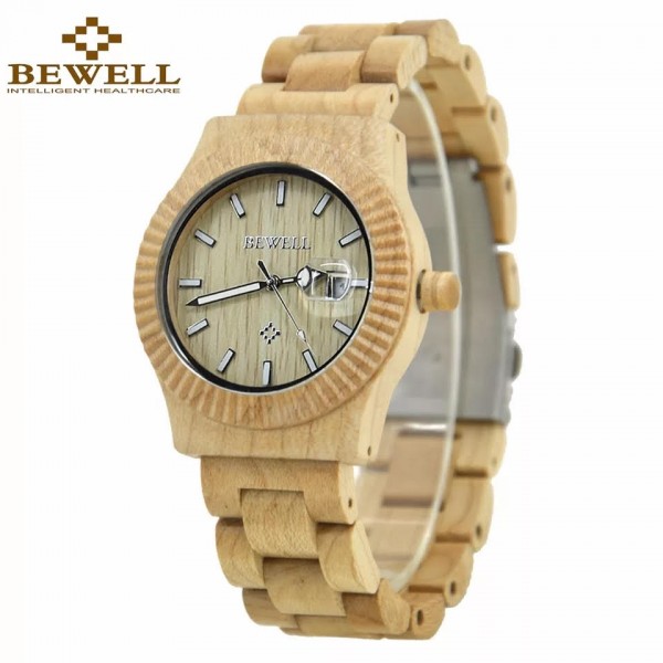 BEWELL muški/ženski sat ZS-064AG Beige