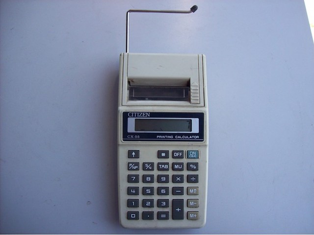 CITIZEN CX - 55 PRINTING CALCULATOR