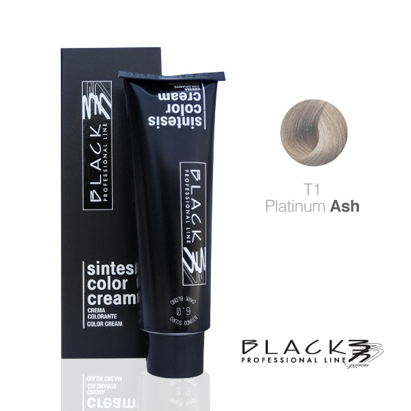 Toner za kosu Black 100 ml – T1 Platinum Ash