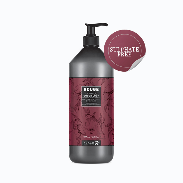 Black professional rouge šampon color lock 1000ml