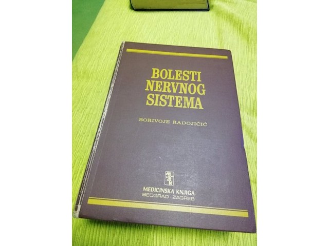 bolesti nervnog sistema  Borivoje Radojcic