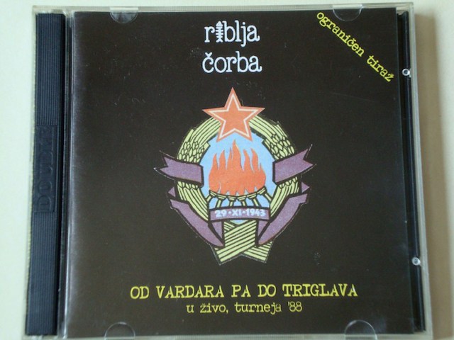 Riblja Čorba - Od Vardara Pa Do Triglava - U Živo (2xCD