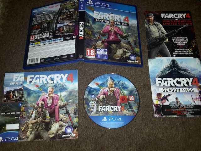 Far cry 4 limited edition za PS4