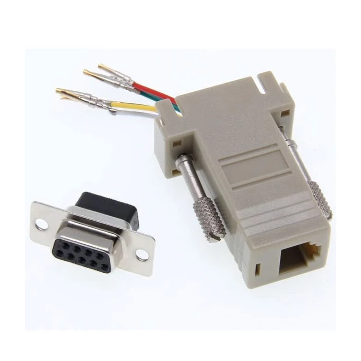 Adapter D-Sub 09 F - RJ12 F