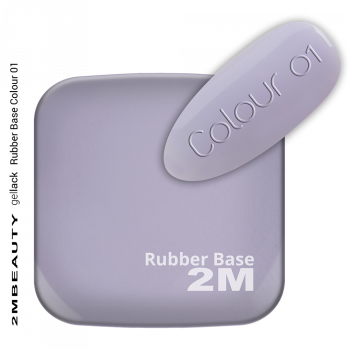 GEL LACK - RUBBER BASE COLOUR 01