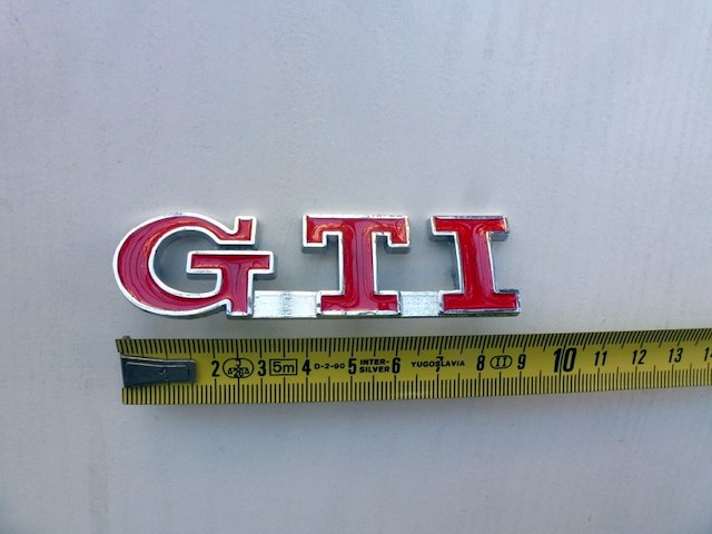 Znak Metalni GTI