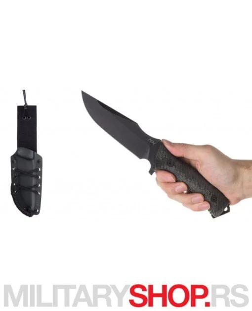 Kamperski nož za preživljavanje ANV M311 Black