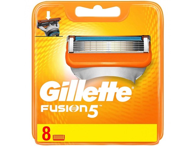 Gillette Fusion sa 8 patrone original