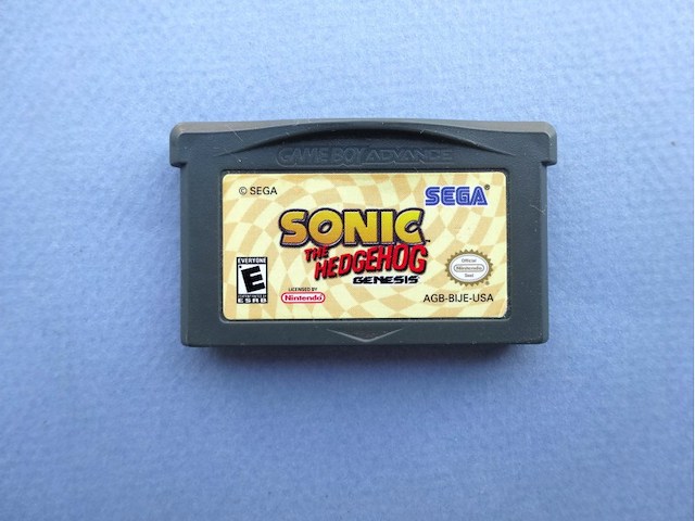 Sonic The Hedgehog Genesis - Game Boy Advance