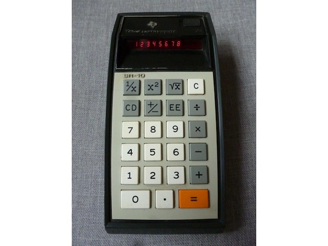 Texas Instruments SR-10 stari kalkulator iz 1972.god.