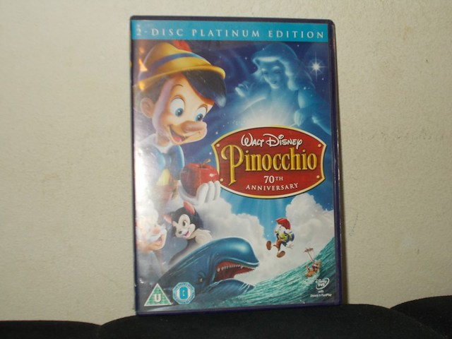 Walt  Disney  PINOKIO  HRVATSKI  2XDVD