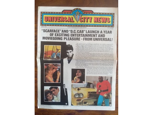 Universal City News 1983/84.