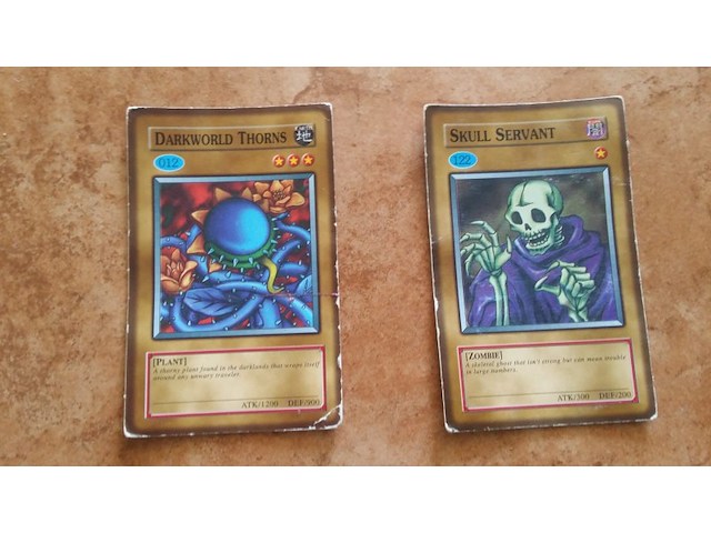 Yu-Gi-Oh! Trading Card Game, 2 karte (012, 122)